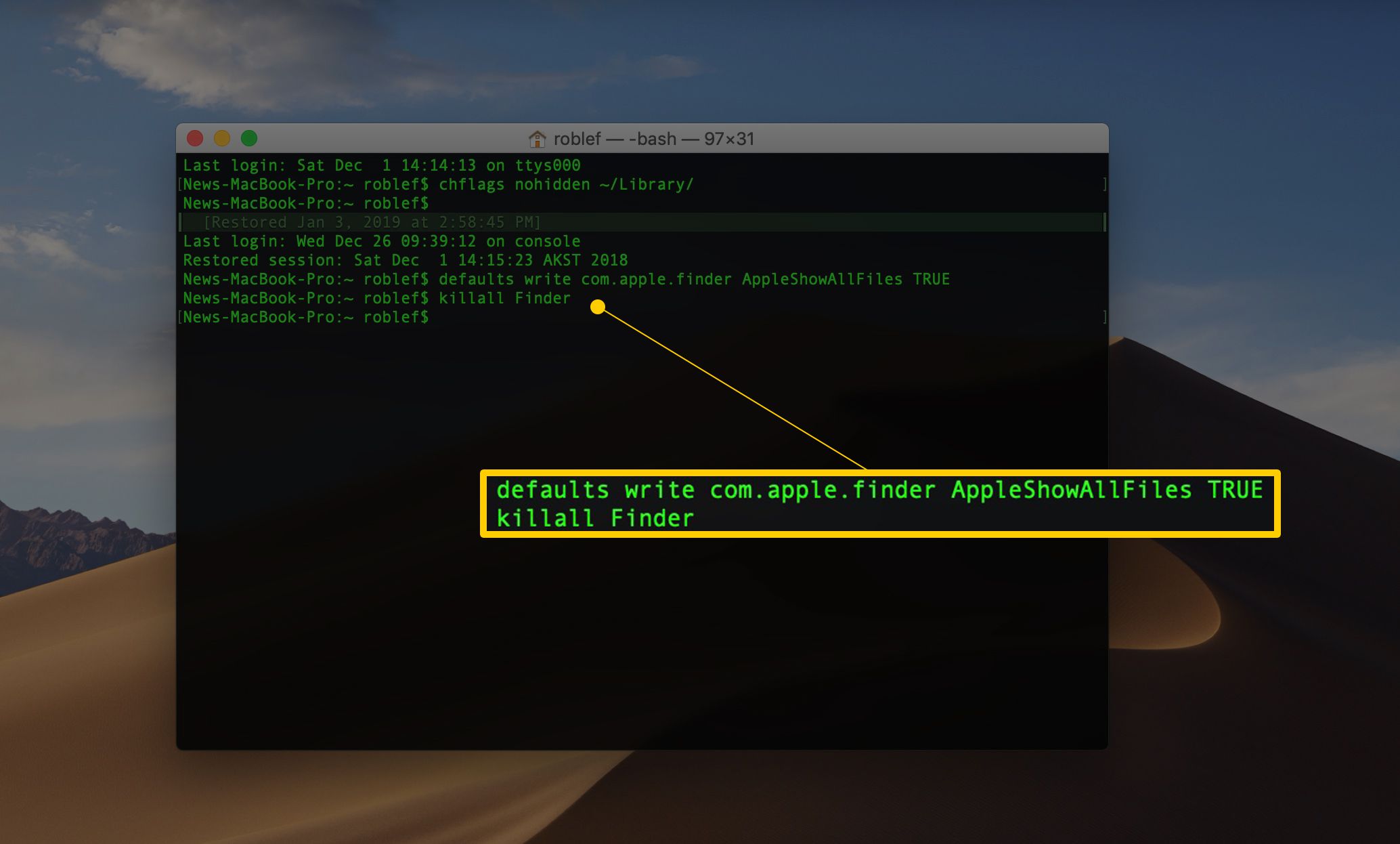 Visa Dolda Filer Och Mappar P Din Mac Med Terminal 2021